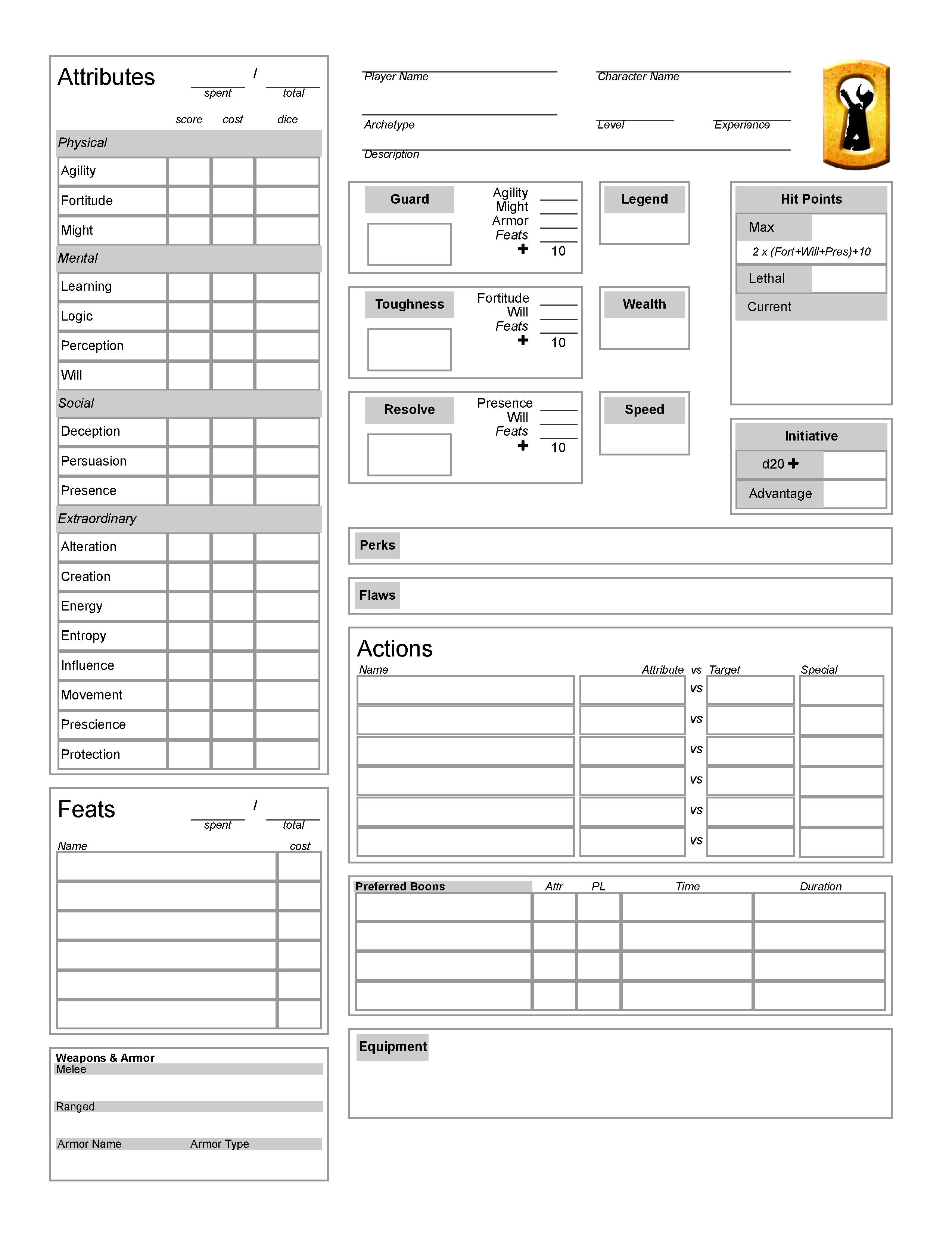 Open Legend RPG: Redesigning the Data | Mario Lurig
